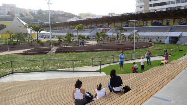 Abre el parque del Estadio Insular | Canarias7